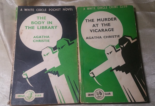 AGATHA CHRISTIE- BODY In The Library - Murder at Vicarage Collins Crime ...