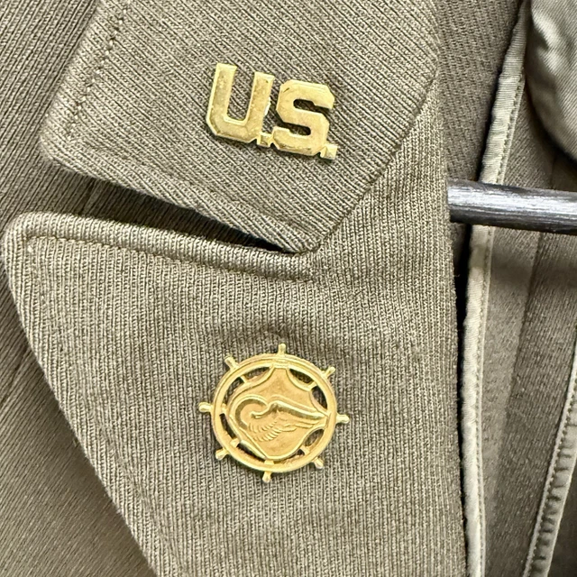 ORIGINAL WWII US Army Officers Uniform Transportation Corps Pins £147. ...