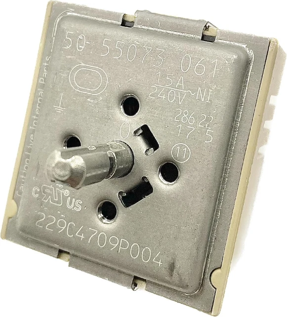 WB24T10153 RANGE BURNER Infinite Switch Energy Regulator Replacement ...