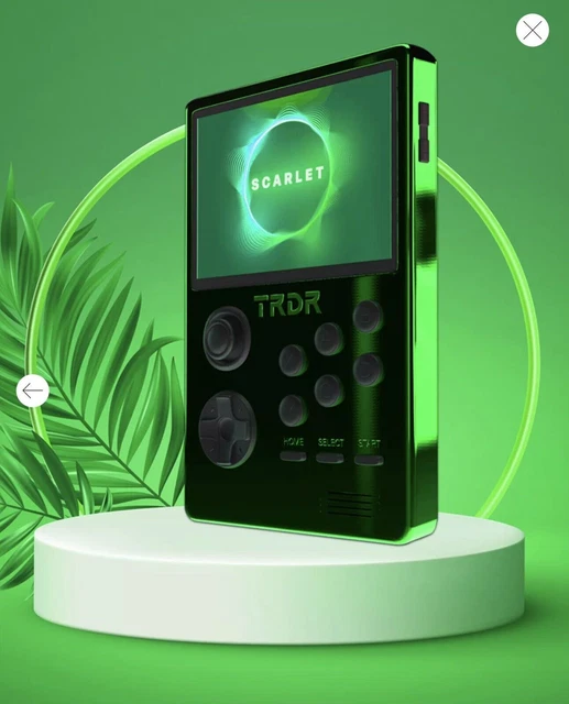 SMARTECH TRDR POCKET II Handheld Green Games Console With AI - RRP £399 ...