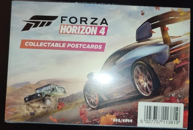 RARE FORZA HORIZON 4 Collectable Post Cards New Sealed £2.30 - PicClick UK