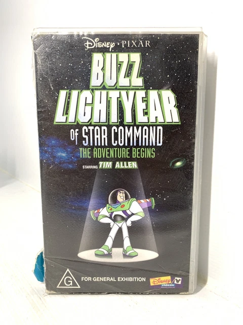 VINTAGE VHS BUZZ lightyear of star command Free Tracked Ship $14.72 ...