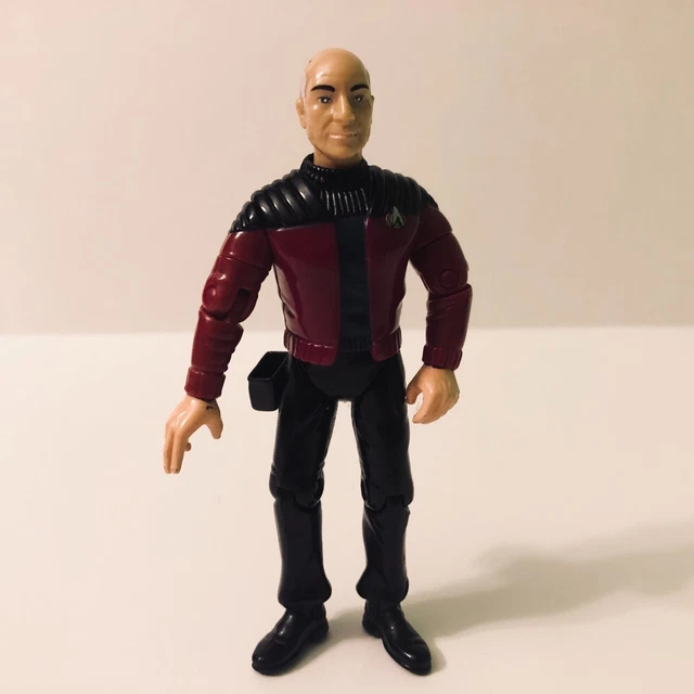 VINTAGE 1992 STAR Trek Captain Jean Luc Picard 4 Inch Action Figure ...