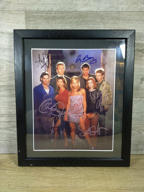 BUFFY THE VAMPIRE Slayer Cast Signed Photo Print Tv Show Autograph Gift ...
