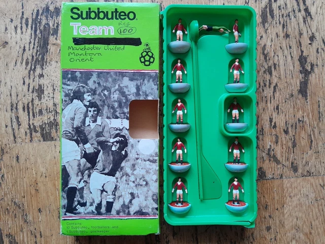 VINTAGE SUBBUTEO C100 00 Scale HW Team Ref 100 Manchester United Man ...