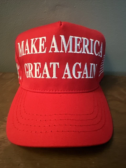 RED MAGA 47 official authentic Trump 2024 campaign CaliFame Hat Brand ...