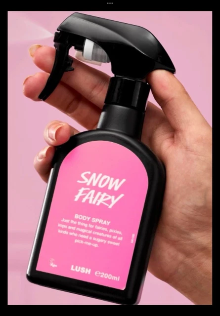 LUSH SNOW FAIRY Body Spray 200Ml £28.05 - PicClick UK