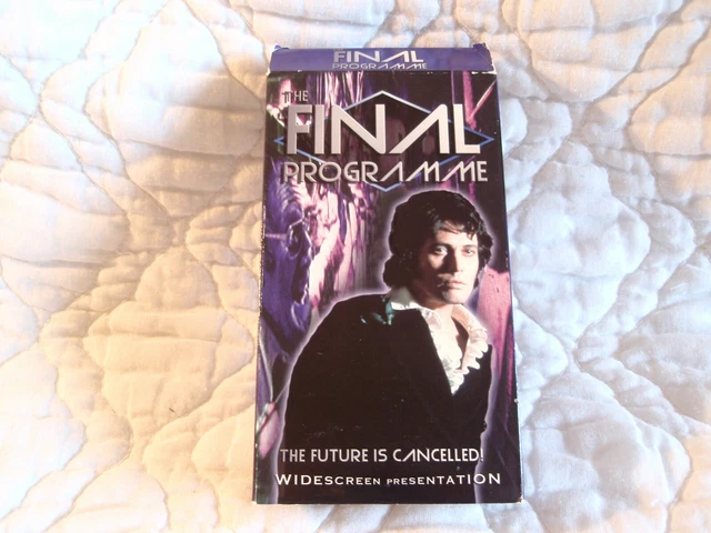 THE FINAL PROGRAMME Vhs Ws Michael Moorcock Sci-Fi Jon Finch Sterling ...