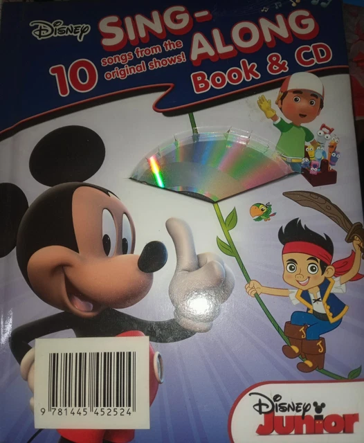DISNEY SING ALONG Songs Book & CD £4.00 - PicClick UK