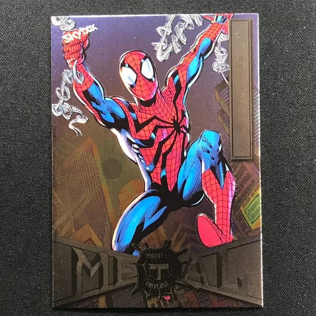 2021-2022 MARVEL SPIDER-MAN Metal Universe SPIDER-MAN Base #64 EUR 3,62 ...