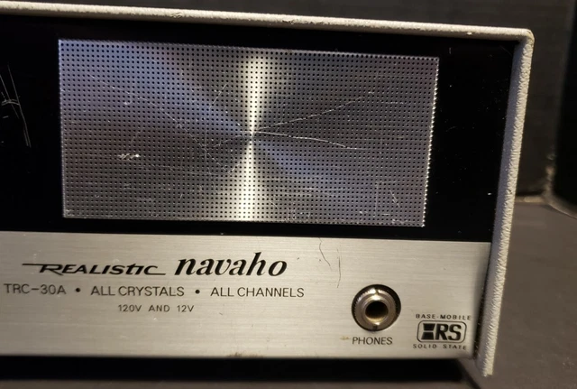 VINTAGE REALISTIC NAVAHO TRC-30A RadioShack Tandy CB Radio $75.93 ...