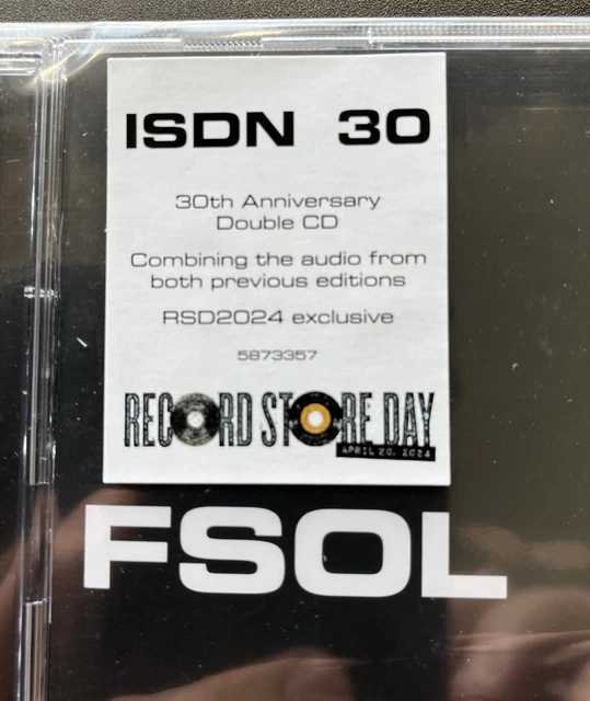 FUTURE SOUND OF LONDON - ISDN RSD 2024 New Sealed Limited Edition ...