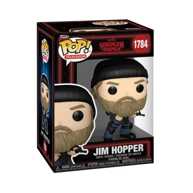 FUNKO POP! STRANGER Things - Jim Hopper #1784 | Vinyl Figure £16.16 ...