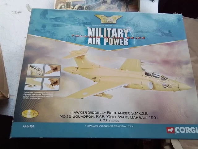 CORGI 1:72 AA34104 Hawker Siddeley Buccaneer, S,Mk.2B No 12 Squadron ...