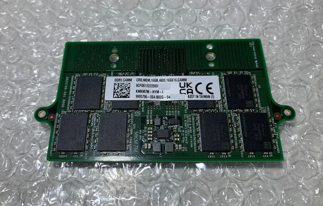 MODULE DE MÉMOIRE RAM 16GB DDR5 4800 MHz CAMM DELL Precision 7670 ...
