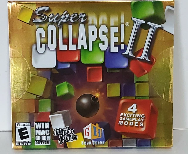 SUPER COLLAPSE II Game Tetris Candycrush Strategy Puzzle (PC CD ROM ...