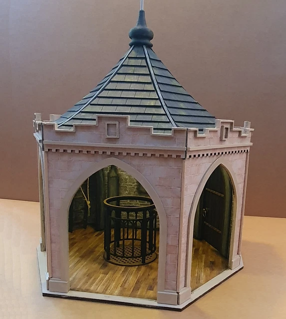 12TH SCALE DOLLHOUSE Kit. Castle Turret, Dragon Fortress, Traitor's ...