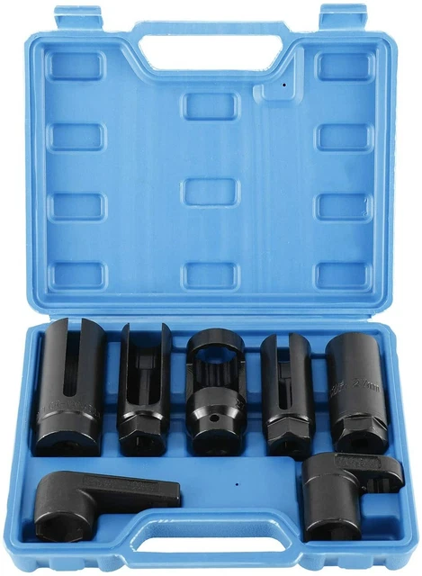 7PC O2 OXYGEN Sensor & Oil Pressure Sending Unit Master Sensor Socket ...