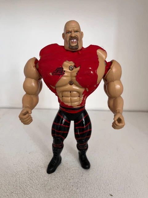 WWE KANE JAKKS Wrestling Toy Action Figure Pump 'N' Flex Series Muscle ...
