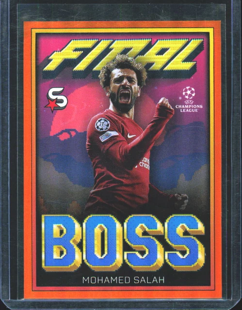 2023 TOPPS KNOCKOUT UEFA Champions League Mohamed Salah /25 Parallel ...