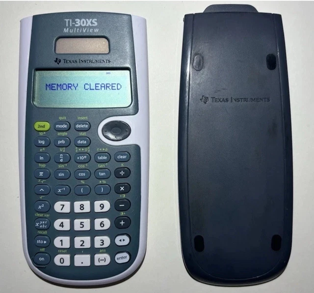 TEXAS INSTRUMENTS TI-30XS Multiview Scientific Calculator Blue $19.53 ...