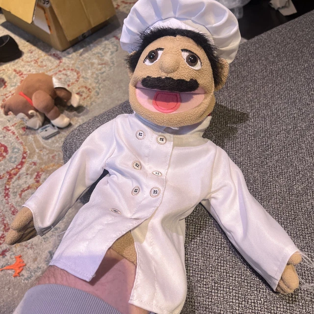 CHEF PEEPEE HAND Puppet With Detachable Rod Melissa & Doug £14.99 ...