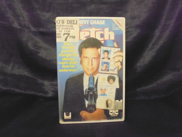 FLETCH 1985 - Ex Rental Vhs - Chevy Chase Comedy Classic - Good ...