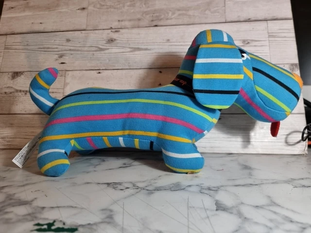 TED BAKER SAUSAGE DOG PLUSH SOFT TOY DEBENHAMS SNOOZE YOU LOSE 14” Long ...