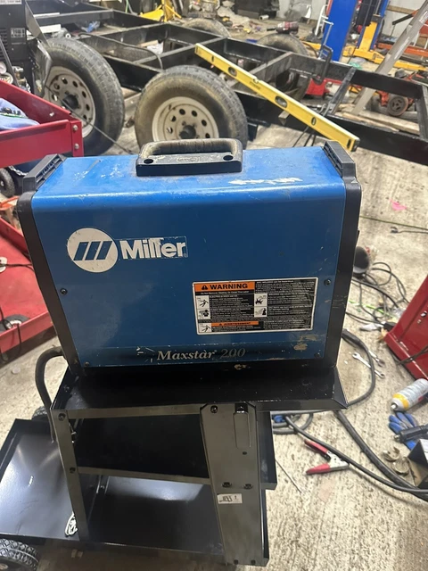 MILLER MAXSTAR 200 SD Field Pro Multiprocess Inverter Welder Welding ...