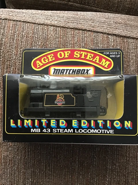 MATCHBOX TRAIN MODEL MB 43 Steam Locomotive British Railways £8.00 ...