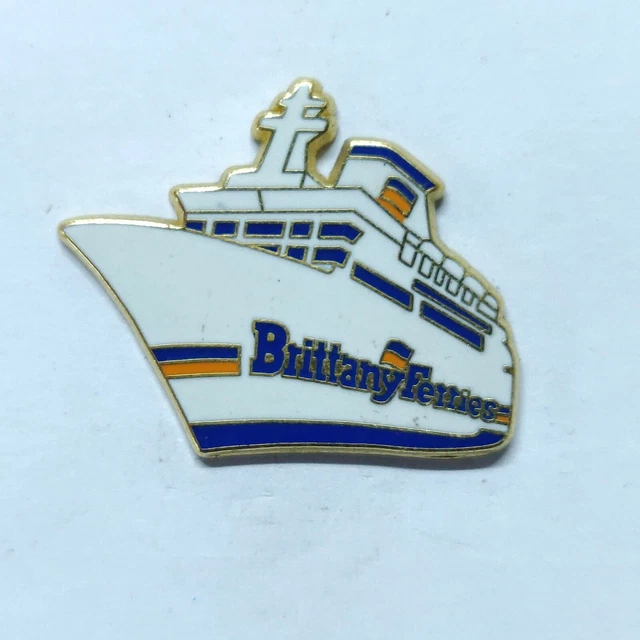 PIN'S PINS BADGE Brittany Ferries Paquebot Navire Bateau Croisière ...