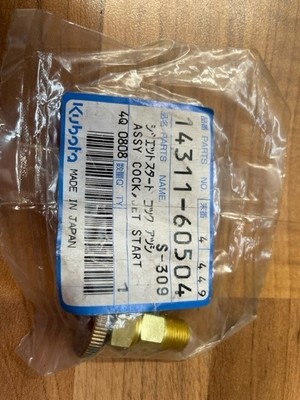 GENUINE KUBOTA INJECTION Pump Jet Start 14311-60504 Fits 115 Different ...