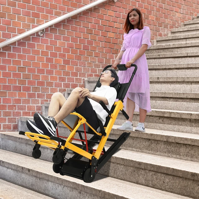 MOTORIZED STAIR CLIMBING Wheelchair Elevator Stairlifts Mobility Chair ...