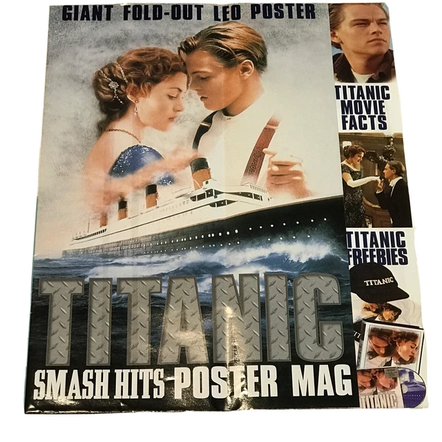 SMASH HITS POSTER Magazine Australia Titanic Leonardo DiCaprio Movie ...