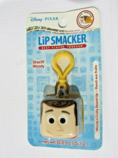 LIP SMACKER DISNEY Pixar Sheriff Woody Cube Balm Flavor Woody's Fruity ...