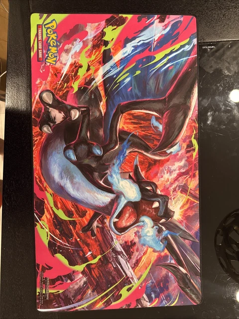 MEGA CHARIZARD X EX UPC Ultra Premium Collection - Rubber Play Mat ...