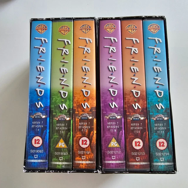 FRIENDS VHS BOX Set Series 7 - 6x Video Tapes Used £9.95 - PicClick UK