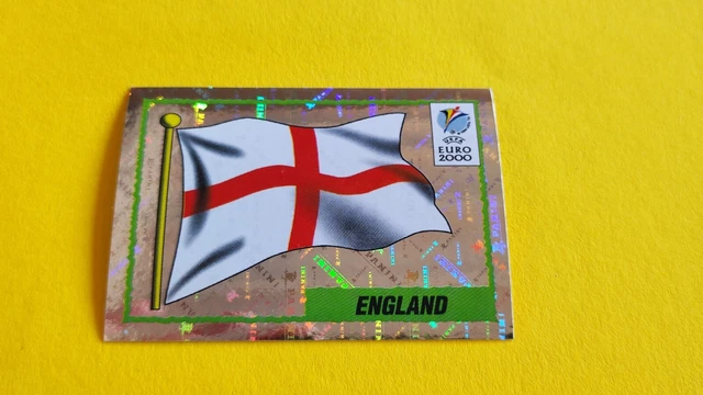 FIGURINA STICKER PANINI Euro 2000 Scudetto Badge England N 72 New EUR 3 ...