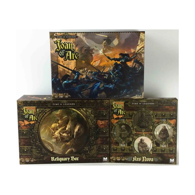 MYTHIC GAM BOARD Game Joan of Arc Kickstarter Collection #3 - Core game ...