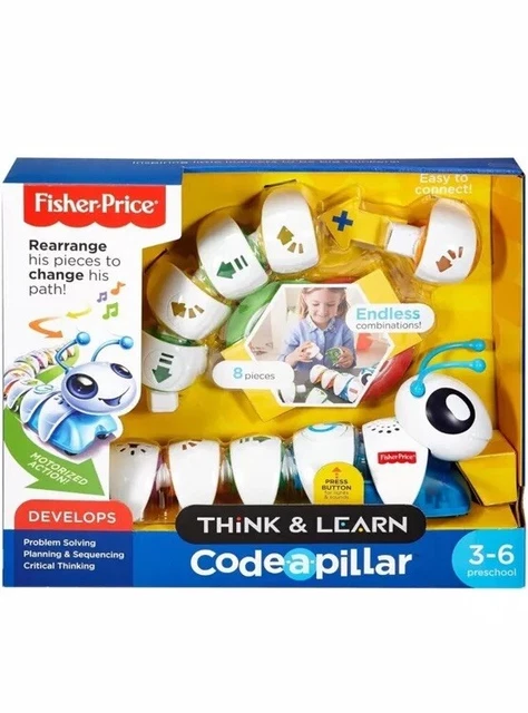 FISHER PRICE THINK AND LEARN CODE-A-PILLAR CATERPILLAR - Brand New And ...