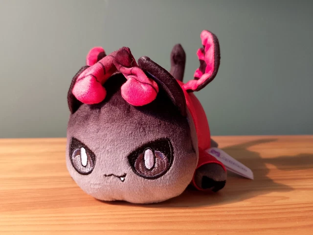 SHADOW AARON CAT Aphmau MeeMeows Plush Soft Toy Litter 6 Glitter Rare 6 ...