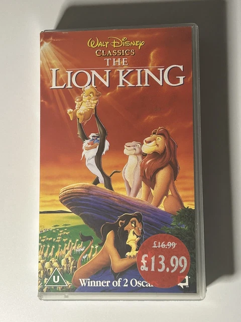 THE LION KING VHS 1995 Walt Disney Classics £5.85 - PicClick UK