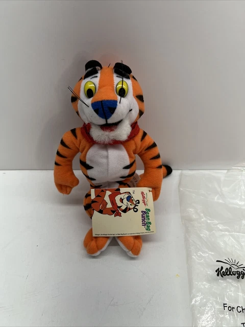 1997 KELLOGGS BEAN Bag Breakfast Bunch Tony the Tiger Cereal Plush Toy ...