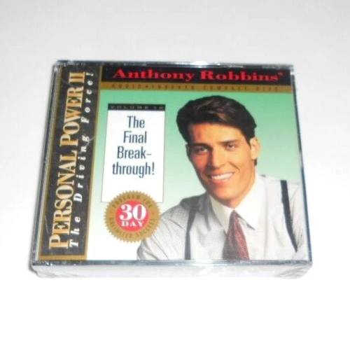 ANTHONY ROBBINS PERSONAL Power II: Volume 10 The Final Breakthrough CD ...