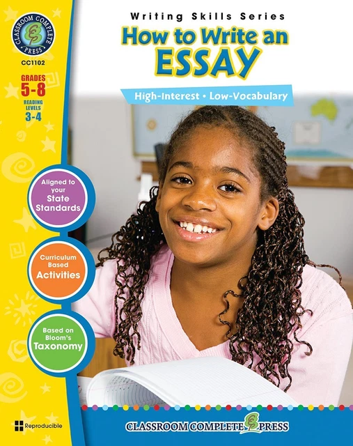 HOW TO WRITE an Essay Gr. 5-8 - Classroom Complete Press (Writing ...