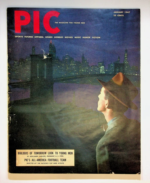PIC MAGAZINE VOL. 19 #1 GD 1947 £9.95 - PicClick UK