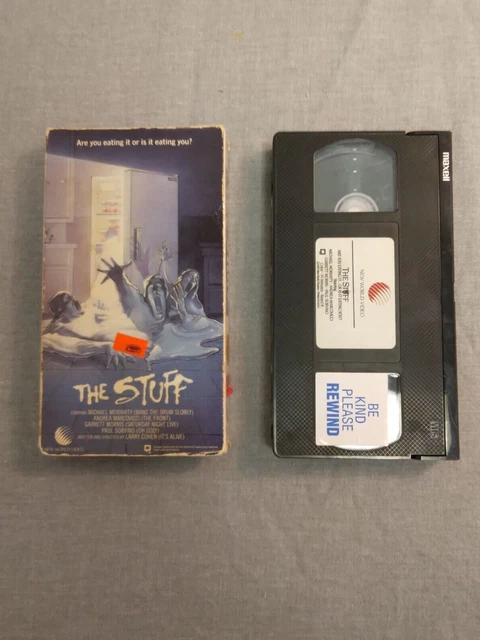 THE STUFF VHS Horror Movie New World Video RARE Larry Cohen 1985 £47.05 ...