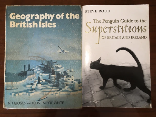 GEOGRAPHY OF THE British Isles / Superstitions Of Britain And England £ ...