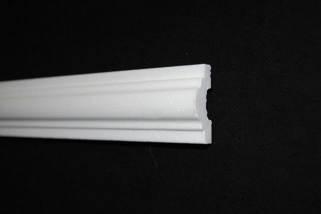 60 METER FRIESLEISTE Wandleisten Zierprofile Stuckleisten Styropor ...