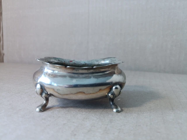 RECTANGULAR LARGE silver plated salt cellar £7.24 - PicClick UK